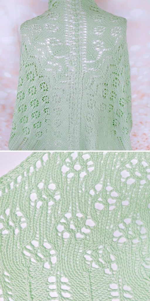 Pastel Summer Shawls Free Knitting Patterns